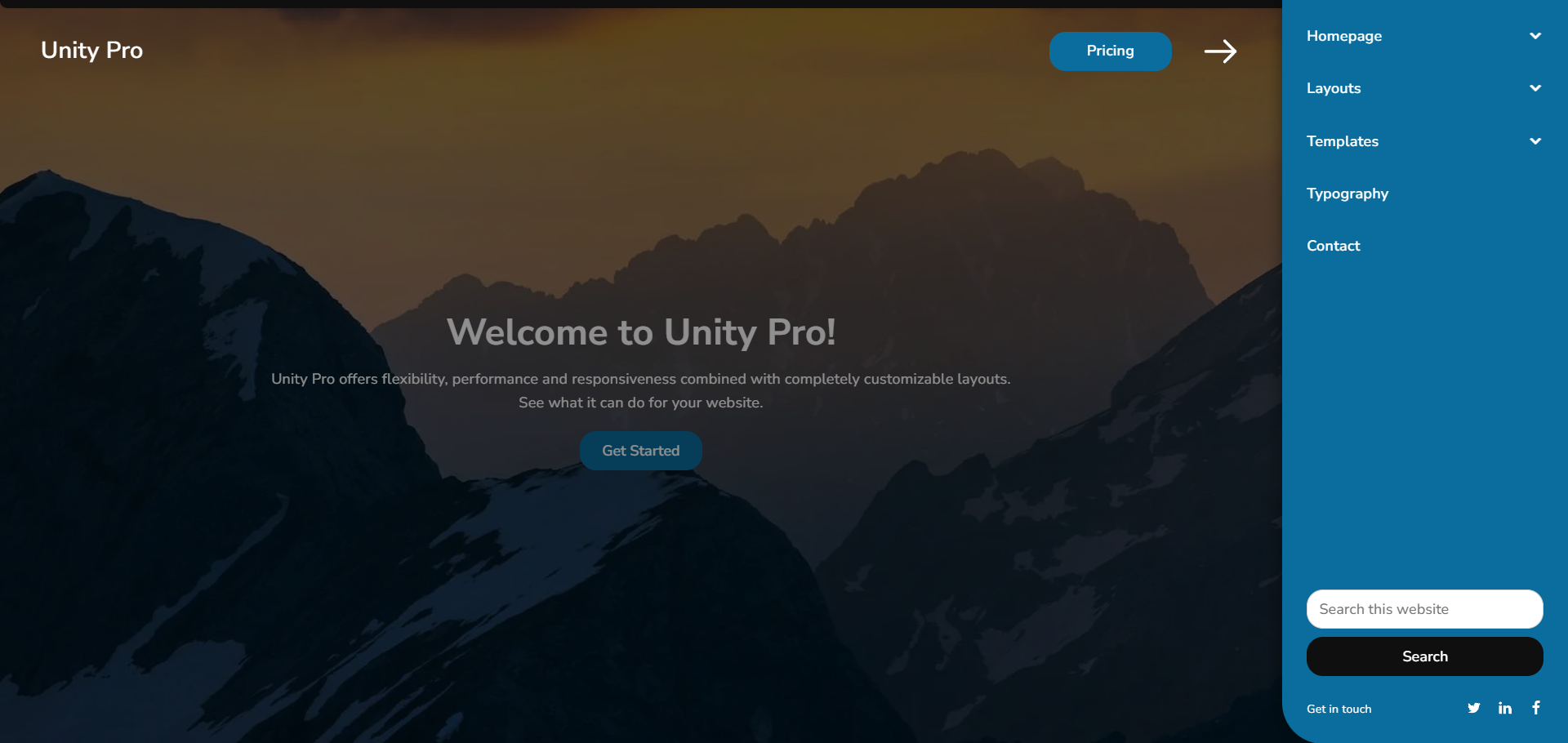 Home - Unity Pro